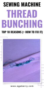 Sewing machine thread bunching: Top 10 reasons (+ How to fix it) - Find ...